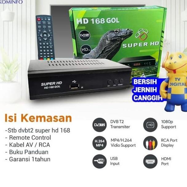 Promo STB Receiver SUPER HD 168 GOL komodo - Kota Medan - Bintang ...