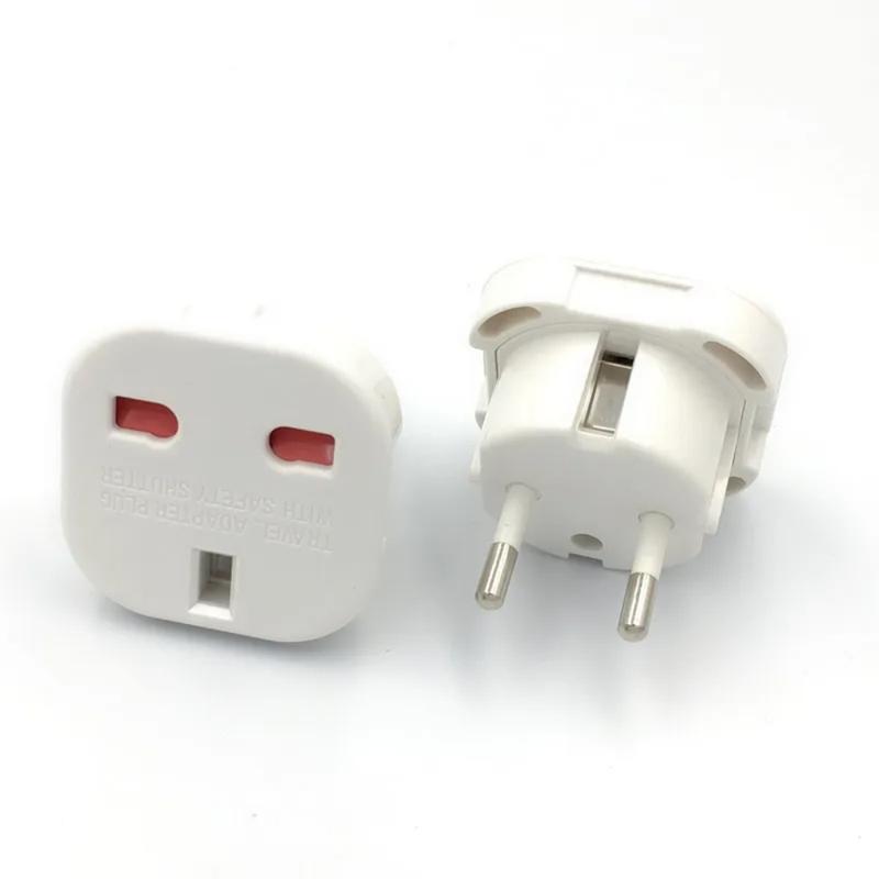 UK to EU Plug Adapter 220V Euro Travel Plug Converter AC Wal - TikTok ...