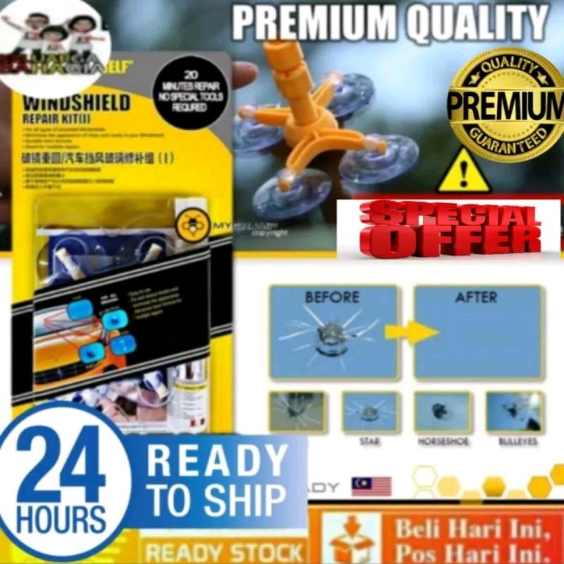 gam cermin retak/repair glass/Car window crack Automotive Ca - TikTok ...