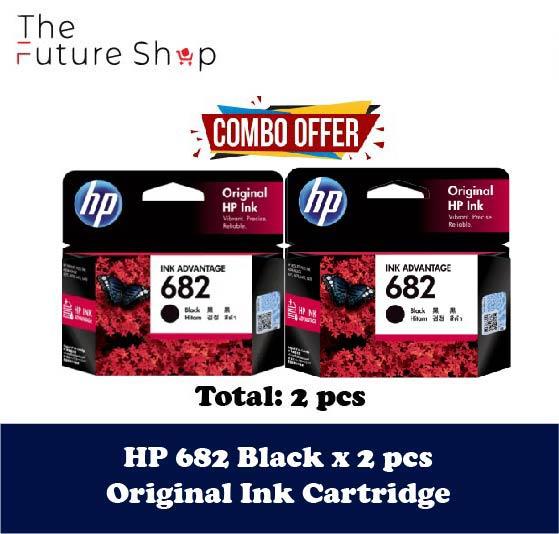 HP 682 Black OR Tri-color Original Ink Advantage Cartridge - - TikTok ...
