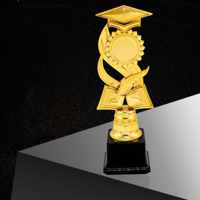 High Quality Plastic Golden Awards Trophy Little Graduation Children's ...