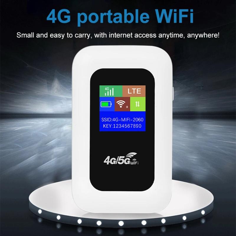 4G/5G Mobile WIFI Router 150Mbps 4G LTE Wireless Router 3000mA - TikTok ...