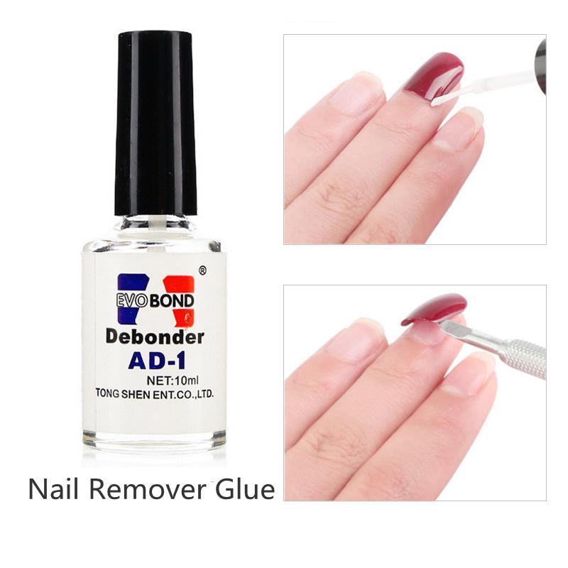Nail Glue Debonder Nail Tip Extension Remover Soak Off Gel Nail ...