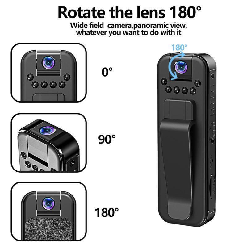 【HaiLoka】Perakam Video Digital Mudah Alih, Resolusi 1080P, Kamera ...