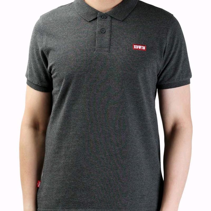 Edwin Baju Bercolar Kain Kapas Slim Fit Lengan Pendek Men's Slim Fit ...