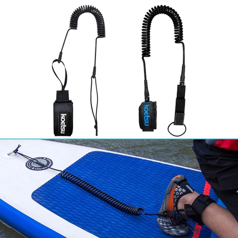 Durable Elastic Sup Board Foot Leg Rope Practical TPU Surfin - TikTok ...