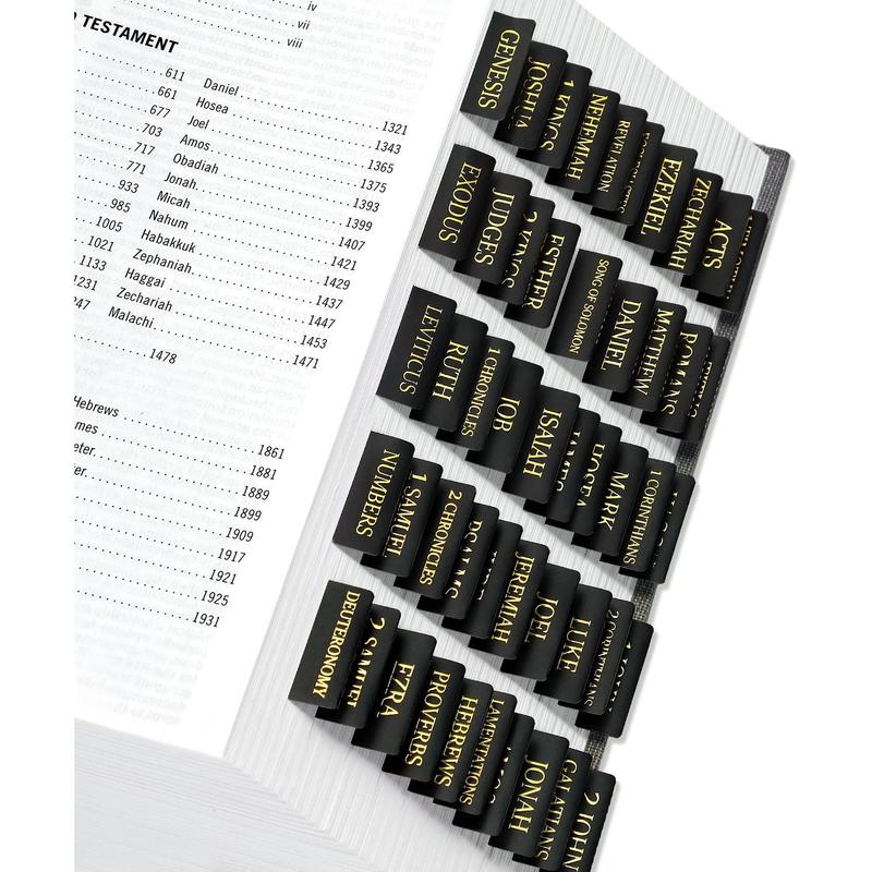 Tabs for Women & Men Laminated Study Large Print Easy Navigation ...