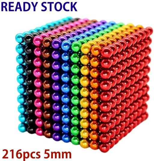 216 Pcs 5MM Bola Magnetic Magnet Magic Balls - TikTok Shop Malaysia