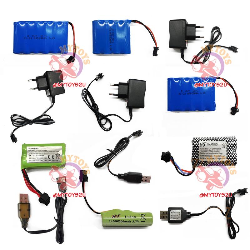 Battery Remote Control Car 3.7V/4.8v/6V/7.2V/7.4 Rechargeabl - TikTok ...