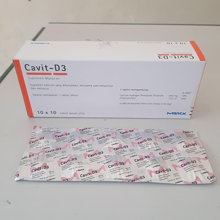 CAVIT - D3 SUPLEMEN KESEHATAN 1 LEMBAR ISI 10 TABLET - Shop | Tokopedia