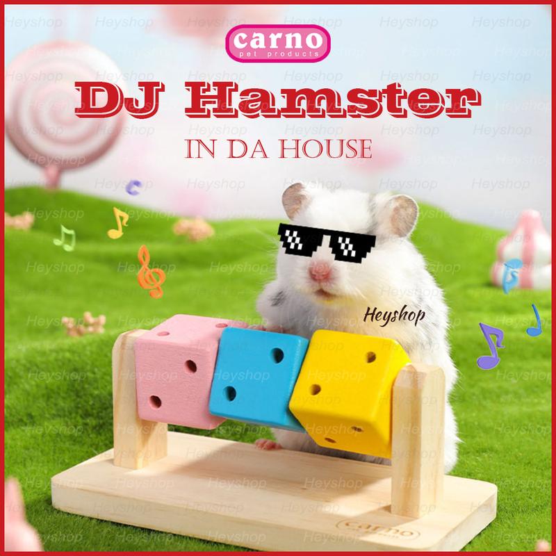 Carno Hamster Rubik Cube - DJ Wooden Toy Accessories Playground ...