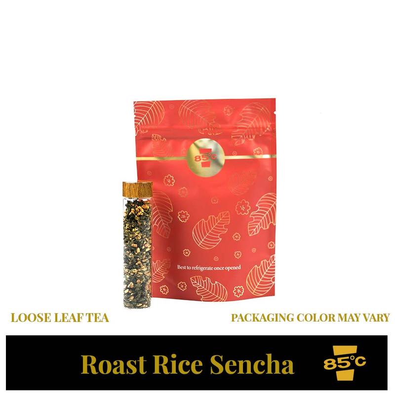85C Loose Leaf Genmai / Japanese Roast Rice Sencha Green Tea - TikTok ...