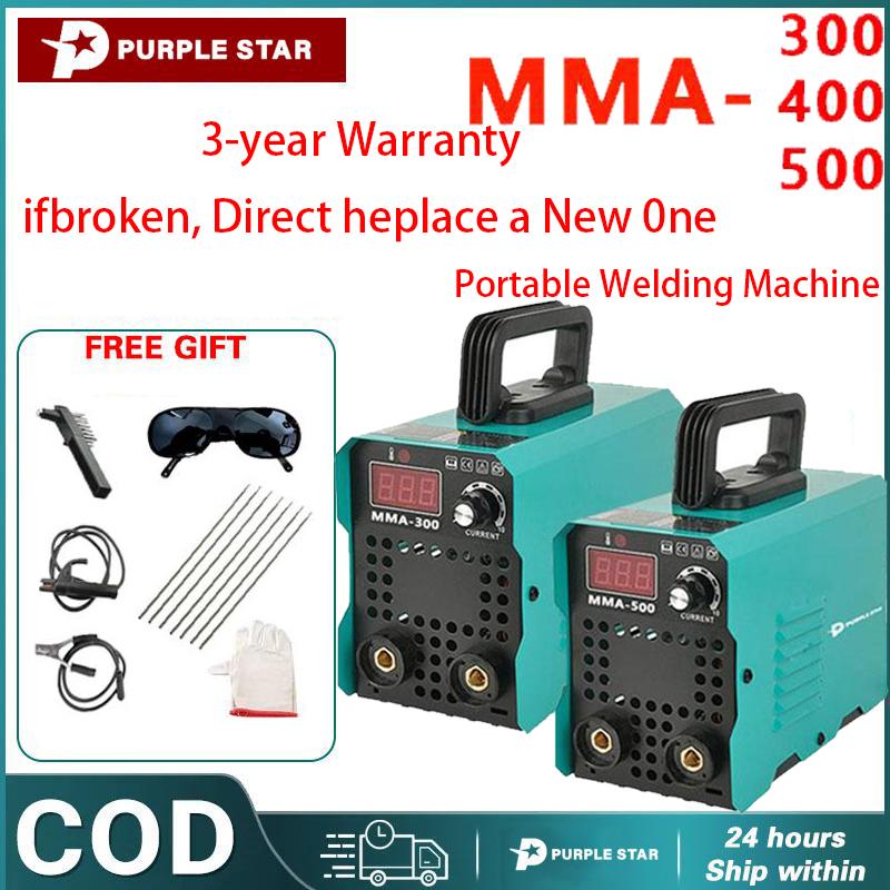 Welding Machine MMA-300/400/500 Portable IGBT Inverter MMA Welder ...
