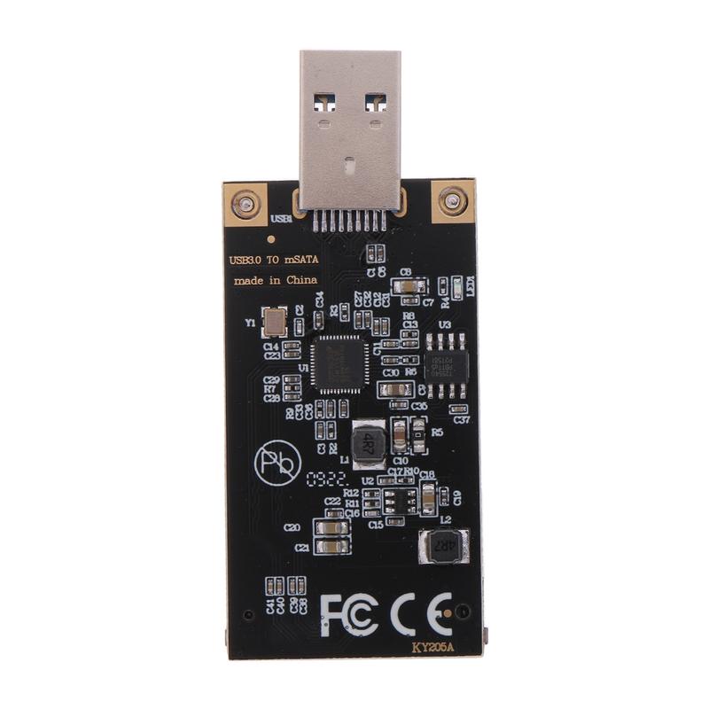 MSATA to USB 3.0 Hard Drive Case MSATA USB Adapter External Solid ...