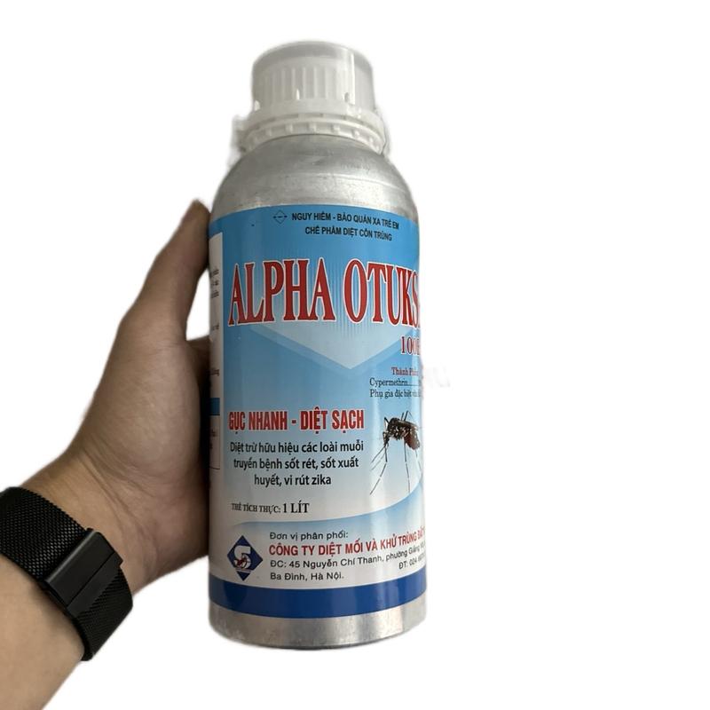 Sản phẩm chai nhôm Alpha Otuksa 100EC phun muỗi chai nhôm dùng - TikTok ...