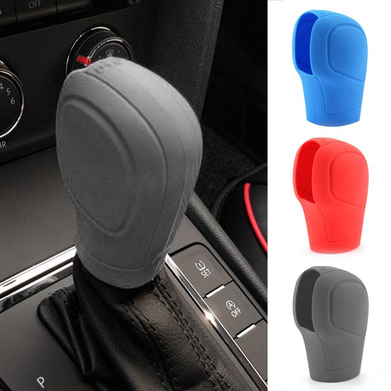 Silicone Universal Car Case Gear Head Shift Collars Shift Knob Grips ...