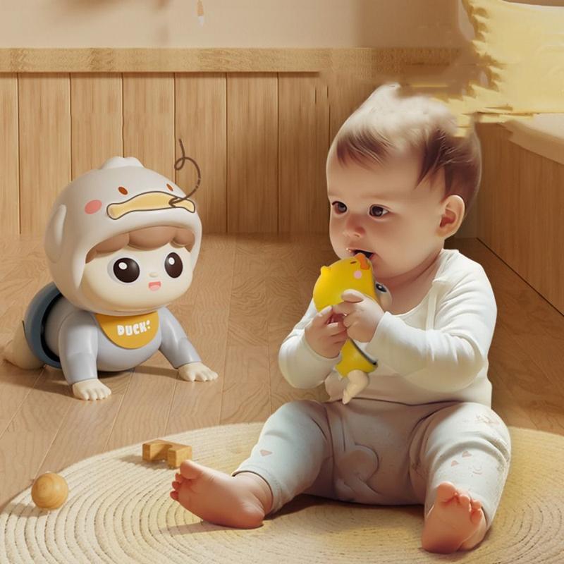 Children's Toys Learns To Crawl Music Electric Crawling Baby - TikTok ...