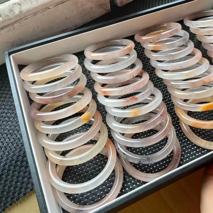 Gelang Jed Violet Alamiah, Gelang Jed Sutera Emas Berjalur Bulat ...