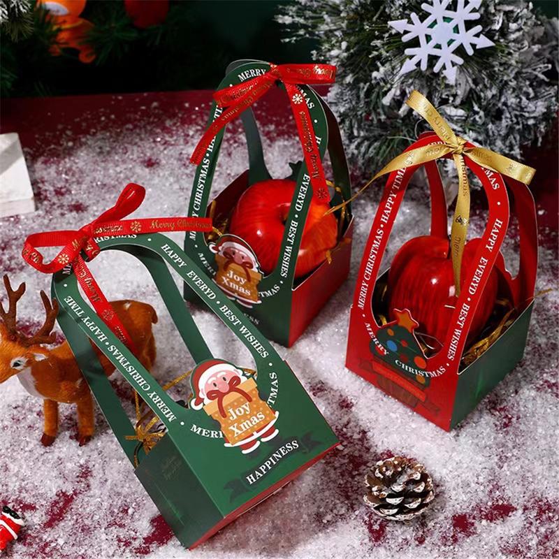 Christmas Eve Fruit Box Christmas Creative Hand-held Packaging - TikTok ...