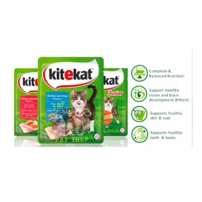 Kitekat Wet Food for Cat 70grams - TikTok Shop Philippines