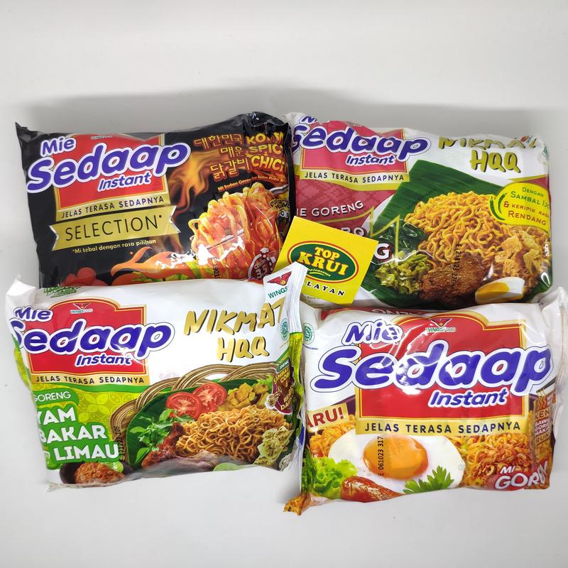 MIE INSTANT SEDAP GORENG ALL VARIAN Food Noodles - Shop | Tokopedia