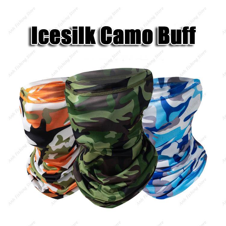 Camo Buff Icesilk High UV Protection for Fishing Outdoor Sport - TikTok ...