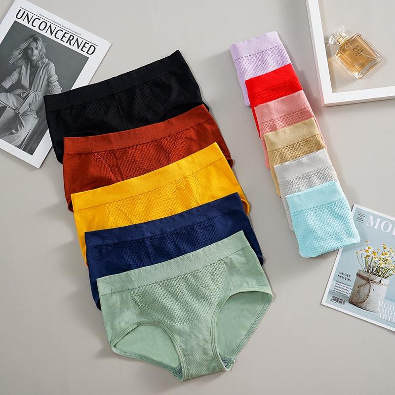 Women Seamless Panties Low Waist Underwear Cotton 3D Honeycomb - TikTok ...
