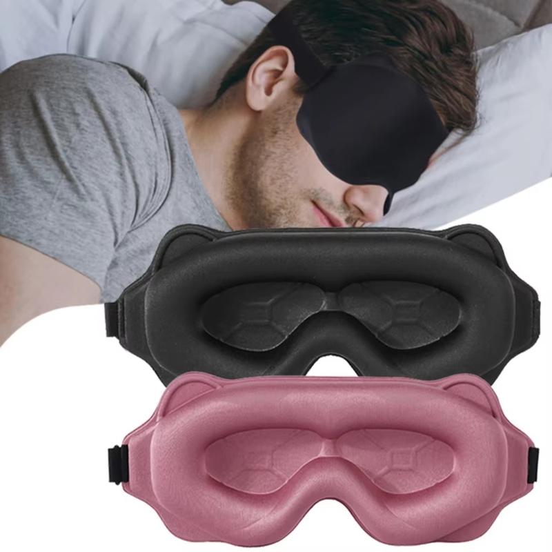 High Quality Block Out Light 3D Sleeping Mask Sleeping Aid Eyeshade ...