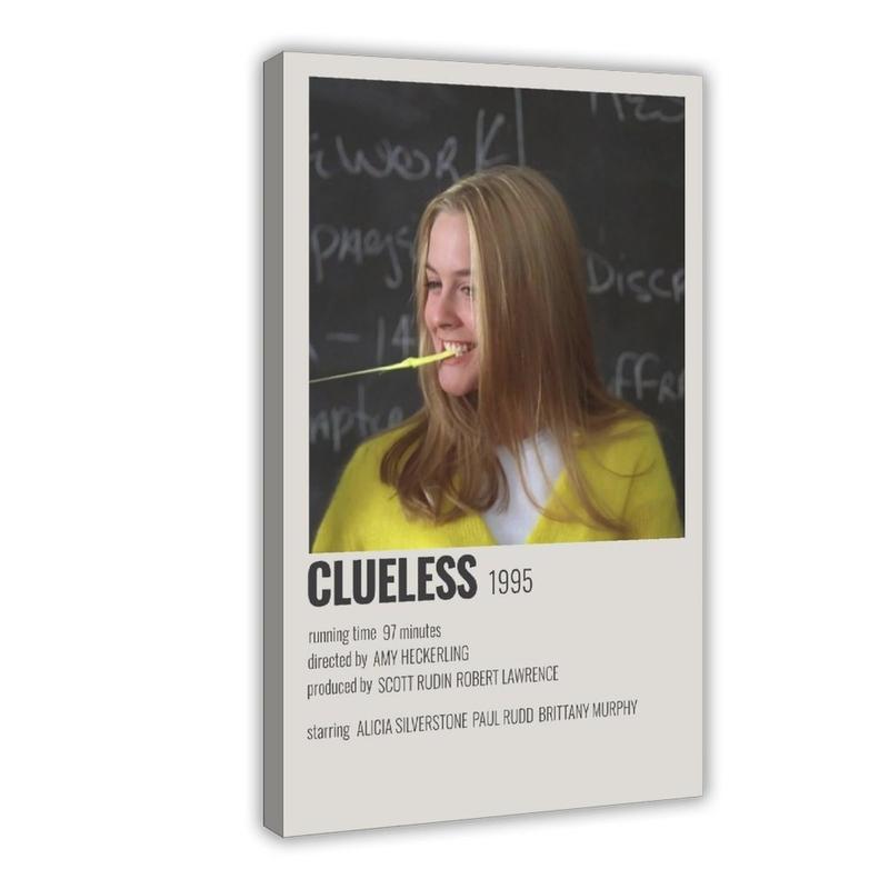 Clueless in 2021 Vintage Movie Poster Canvas Poster Bedroom Decor ...