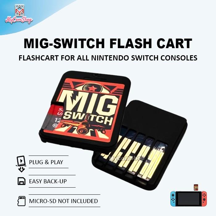 MIG-SWITCH FLASHCART FOR ALL NINTENDO SWITCH CONSOLES - Shop | Tokopedia