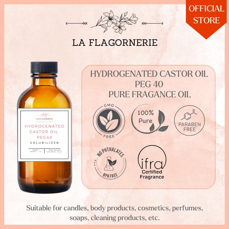 Hydrogenated Castor Oil (Peg40) [Solubilizer, Surfactant, Emulsifier ...