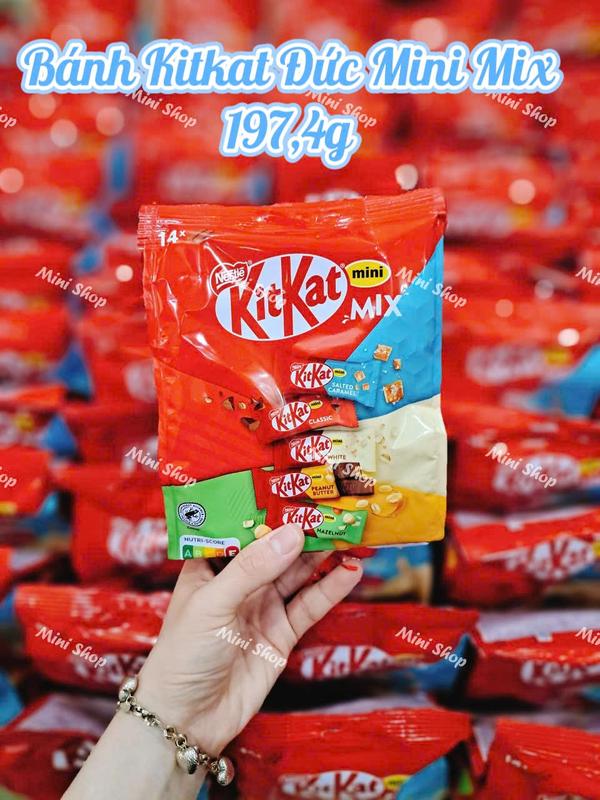Bánh Kitkat Mini Mix 197,4g - TikTok Shop Vietnam
