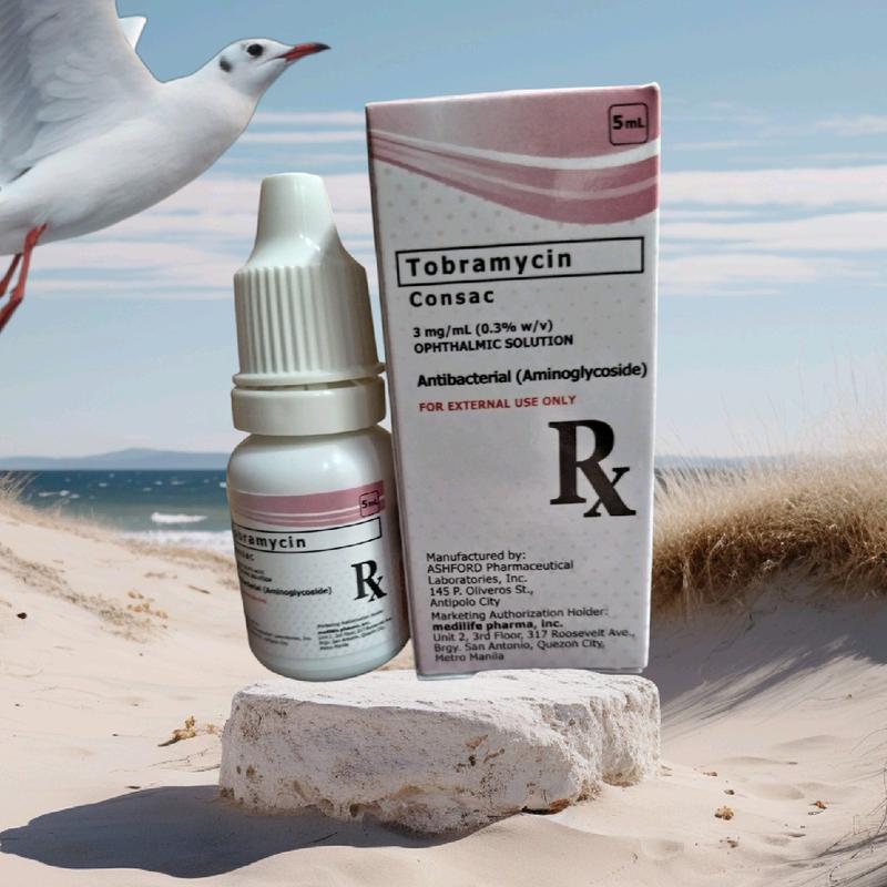 Tobramycin Ophthalmic Solution Consac for pet's (5ml) - TikTok Shop ...