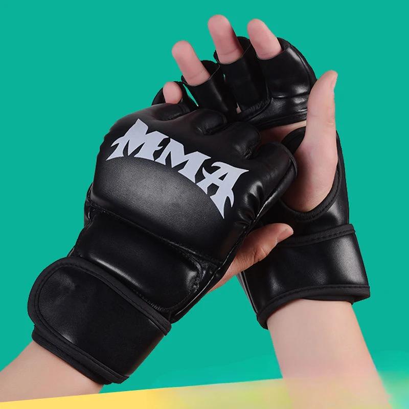 Adult Professional Boxing Gloves Combat Sandbag Training Boxing ...