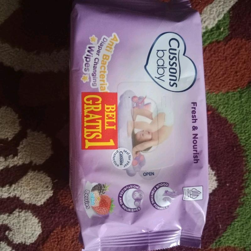 Tisu basah cussons Beli 1 gratis 1 - Shop | Tokopedia