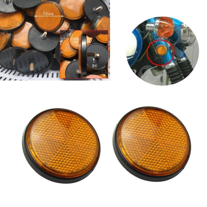 Left Right Motorcycle Front Fork Reflector For for for Kawasaki ...
