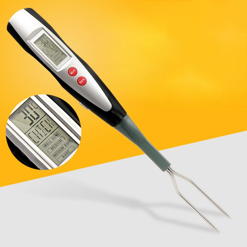Digital BBQ Turkey Food Fork Thermometer Instant Read Kitche - TikTok ...