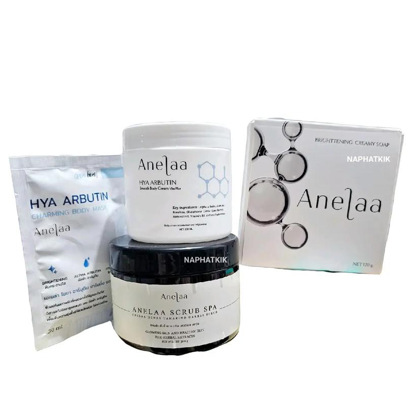 Anelaa (ของแท้) ครีม สบู่ สครับ มาร์ก บูสเตอร์ ค่าส่งถูกส่งจากกทม. ...