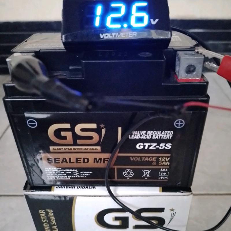 AKI MOTOR MURAH,AKI MOTOR KERING GTZ - 5 12V 5 AMPER BEAT F1,VARIO 125 ...