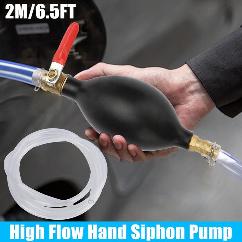 [TESE] Gas Transfer Siphon Pump Gasoline Siphone Hose Oil Water ...