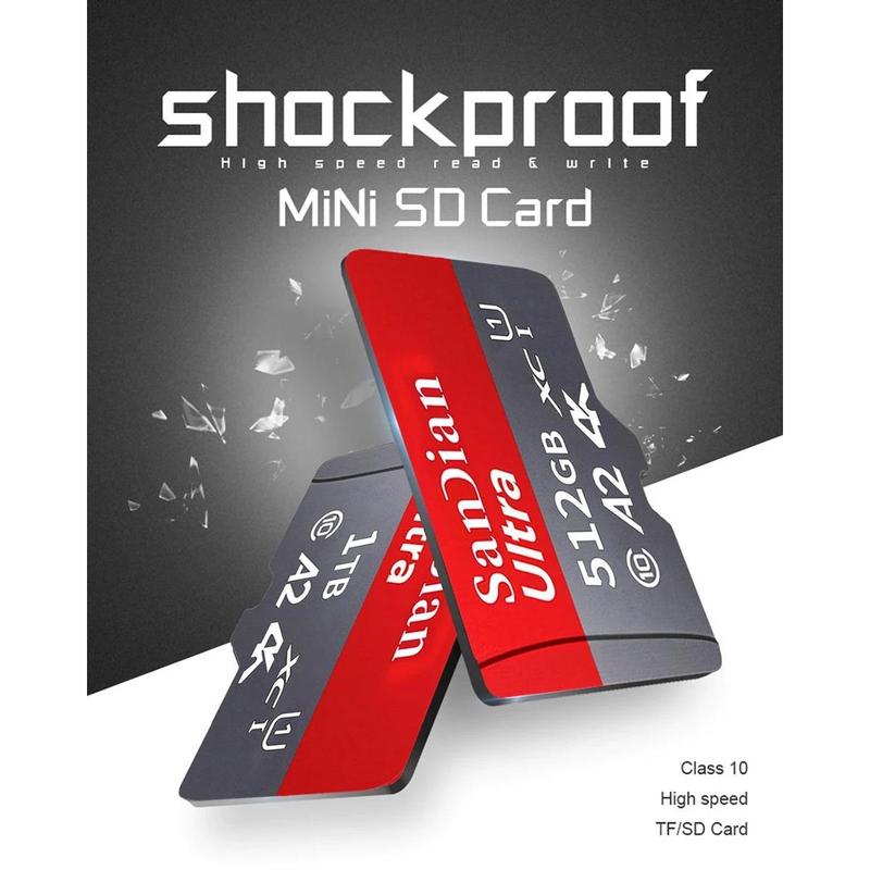512GB SD/TF Flash Memory Card 1TB Micro TF/SD Card 128GB Min - TikTok ...