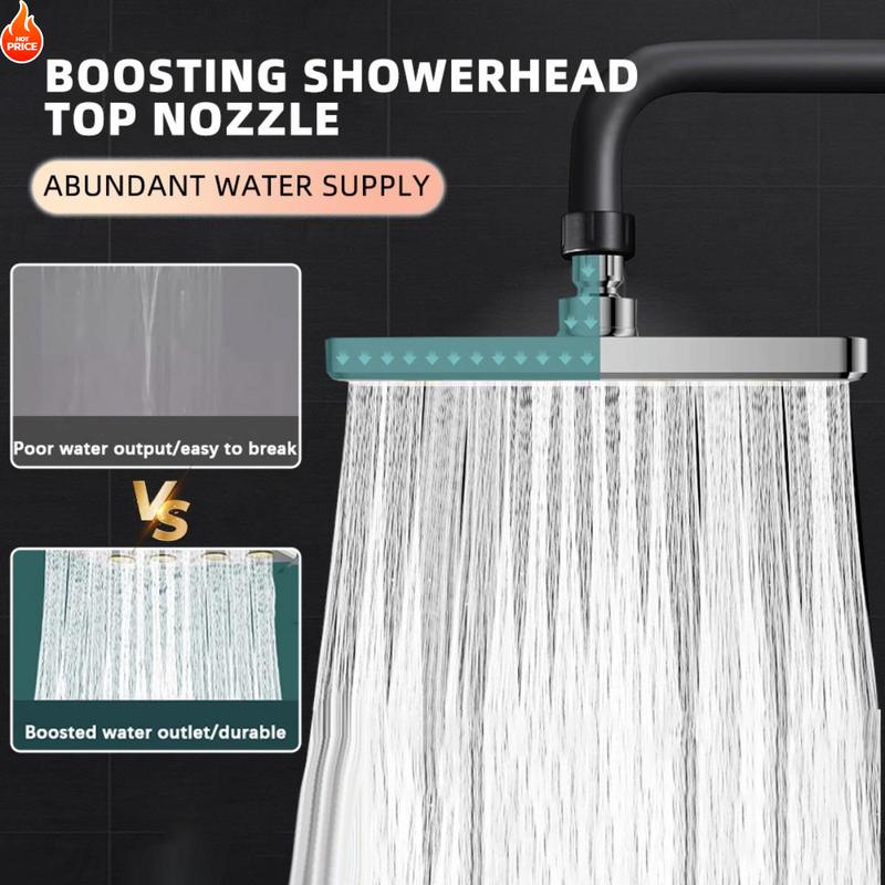 Shower universal shower booster shower head large shower hea - TikTok ...