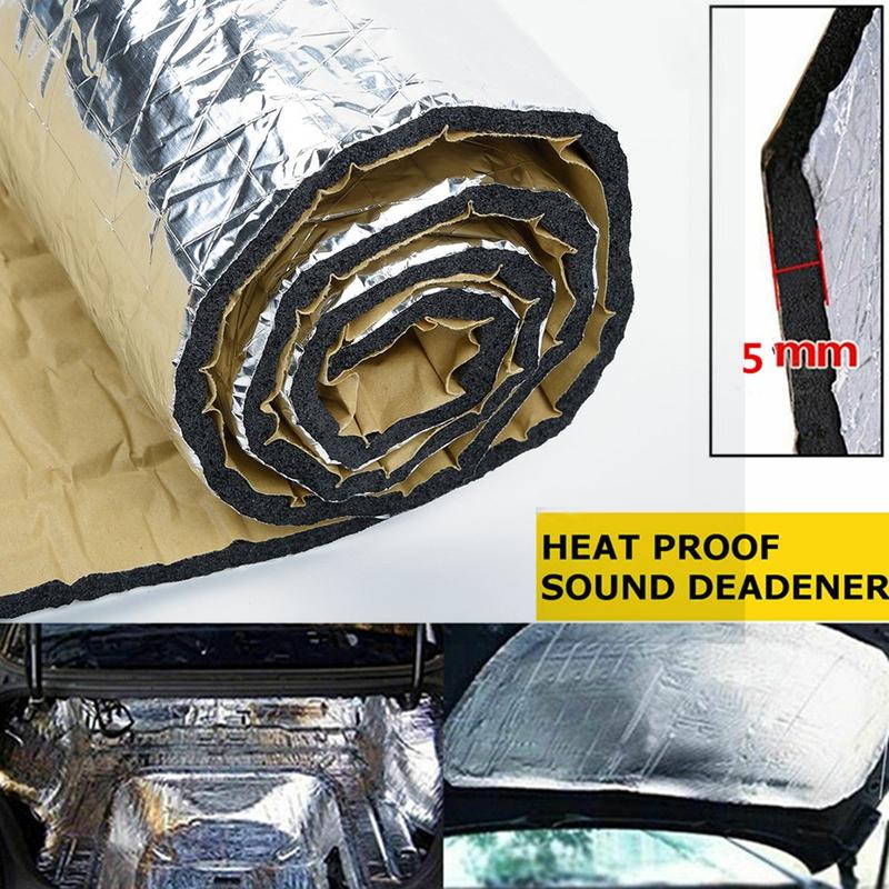 100x40cm 5mm Car Sound Proofing Deadening Vehicle Insulation - TikTok ...