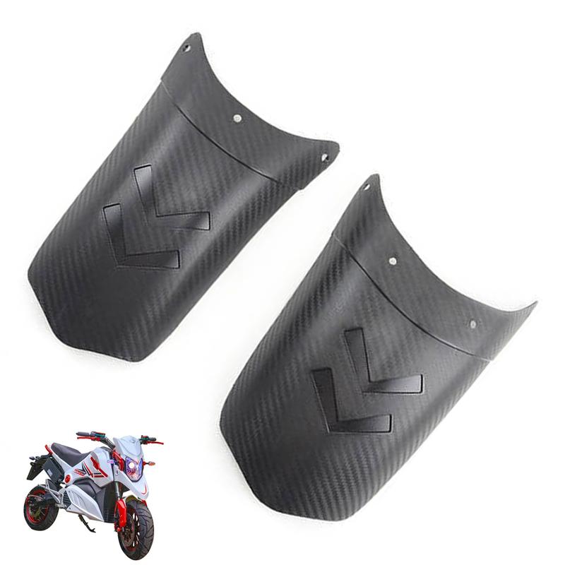 Carbon Fiber Pattern Motorcycle Extender Lengthen Front Fender - TikTok ...