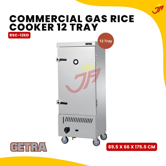 Jual GETRA Commercial Gas Rice Steamer / Rice Cooker RSC-12ED / Rice ...