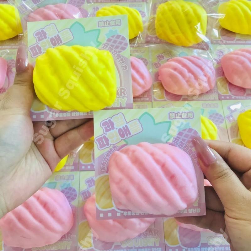 Sugar Squishy Pineapple slices Slow Rising Squishy - Shop | Tokopedia