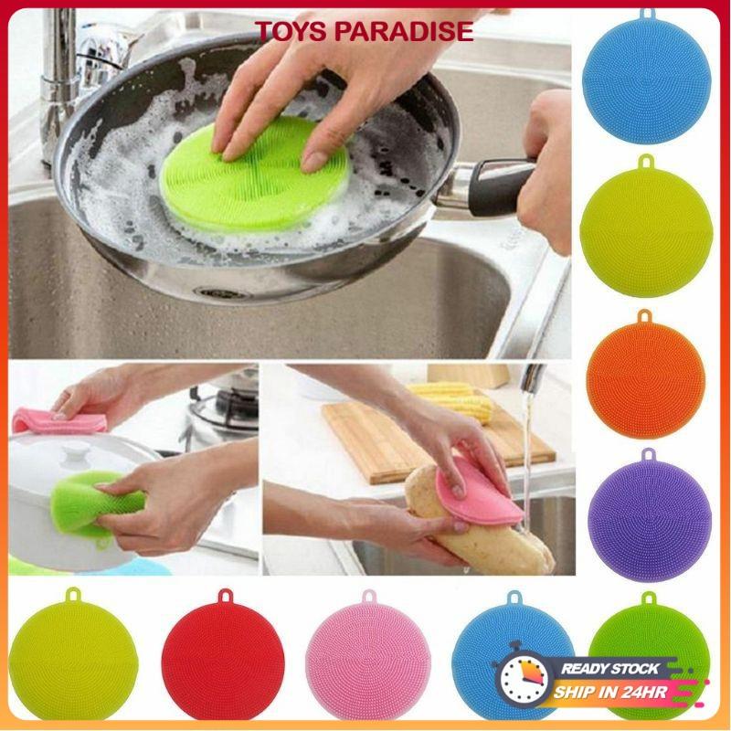 [Berus Basuh Pinggan Silikon] [Malaysia Stock] Kitchenware Tools ...