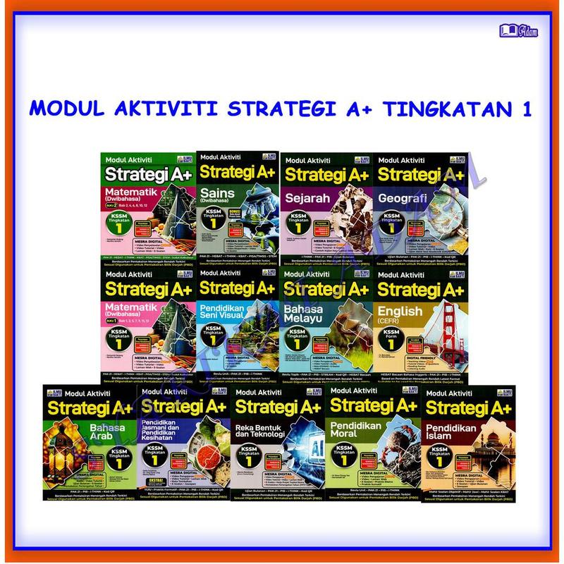 [ADM] BUKU LATIHAN : MODUL AKTIVITI STRATEGI A+ TINGKATAN 1 - TikTok ...