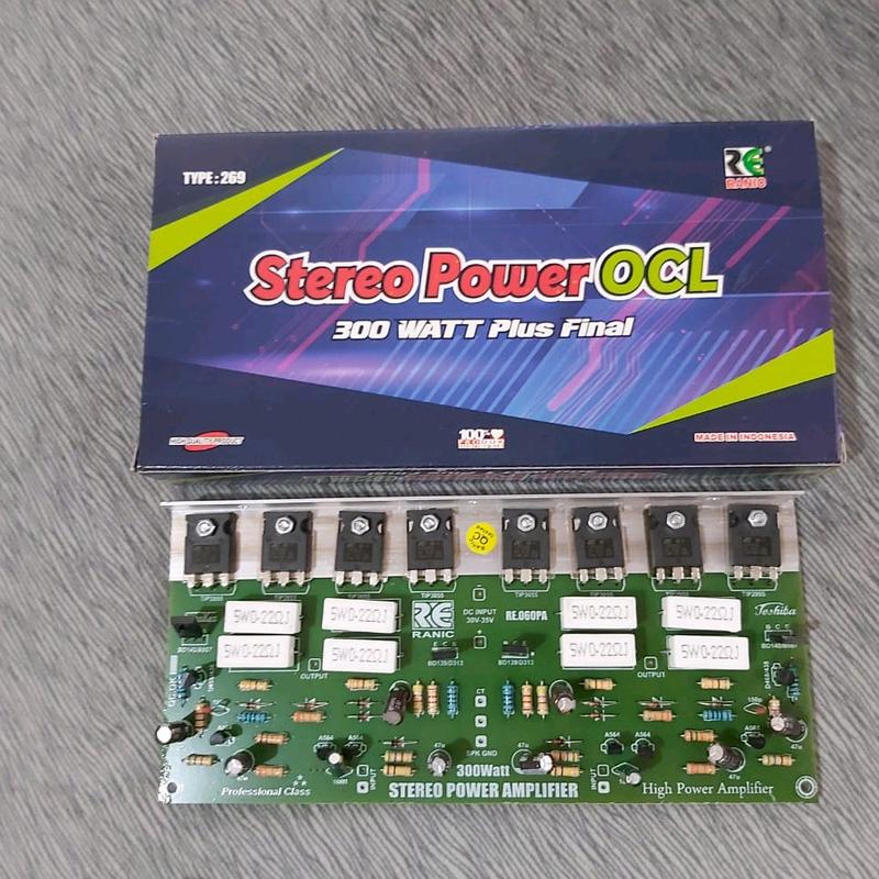 kit power amplifier ocl 300 w stereo - Shop | Tokopedia