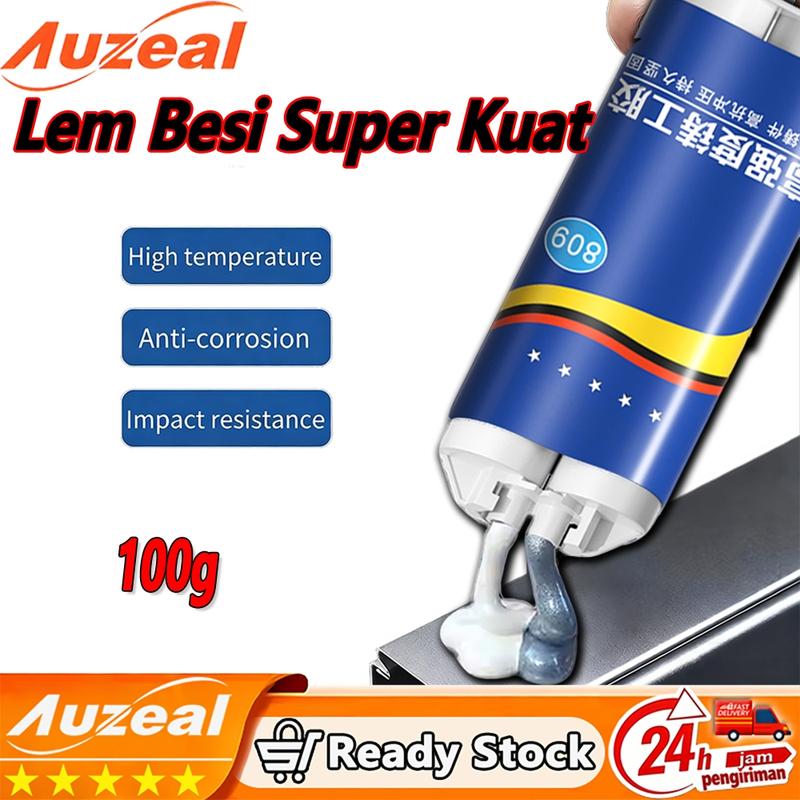 85 Gram Lem Besi AB 100ML Tahan Panas Industrial Metal Repair Glue ...